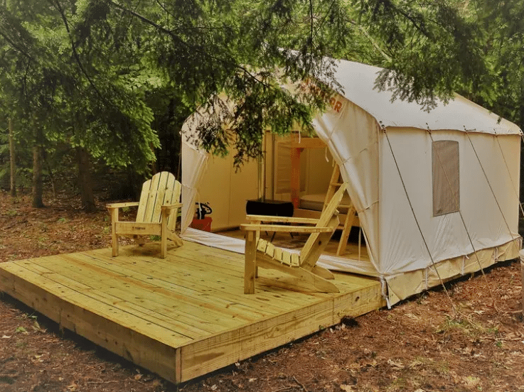 Plan a Glamping Road Trip Through Maine and New Hampshire - Spacious ...