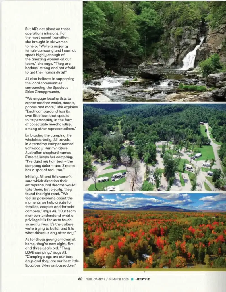 On the Job with Spacious Skies - Spacious Skies Campgrounds