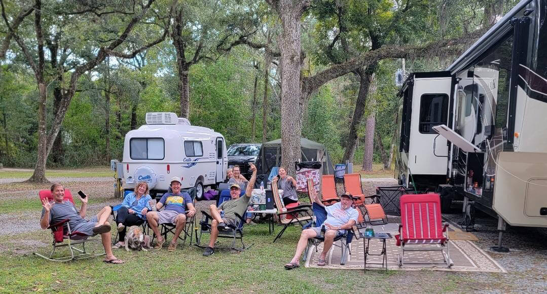 Book a Group Camping Site at Spacious Skies Campgrounds